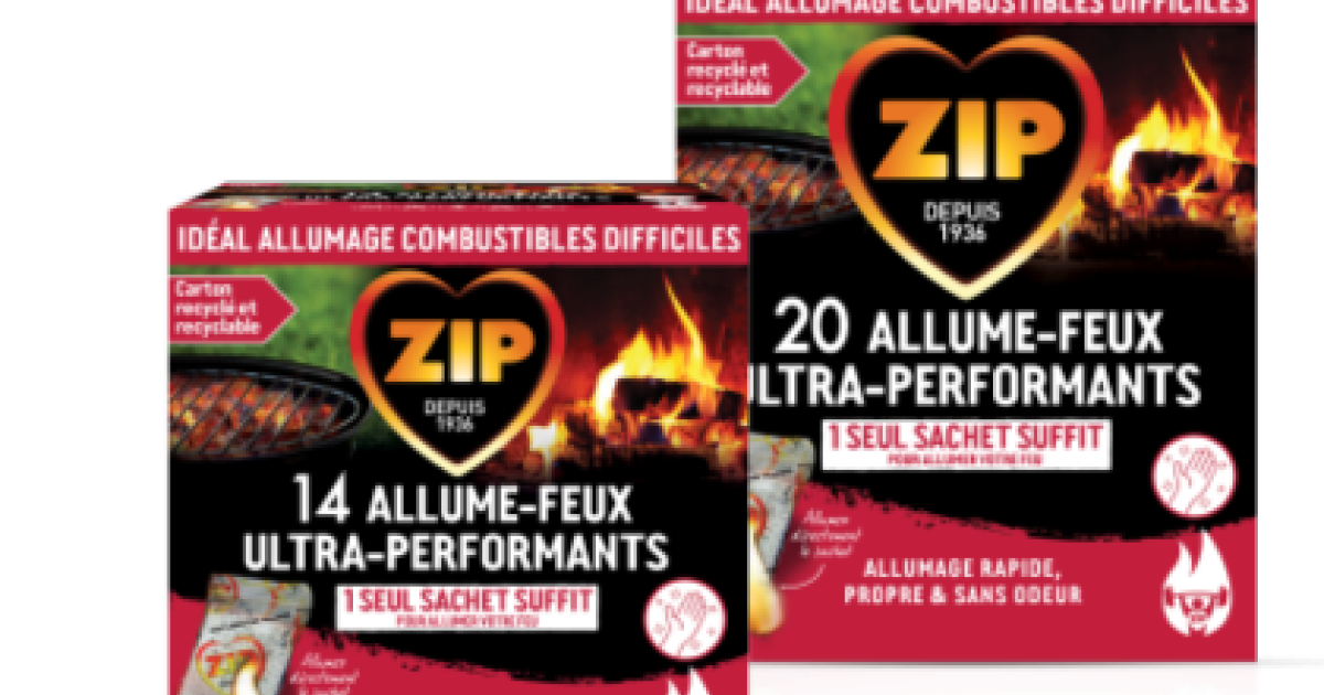 ZIP France | ZIP® ALLUME-FEUX ULTRA-PERFORMANTS
